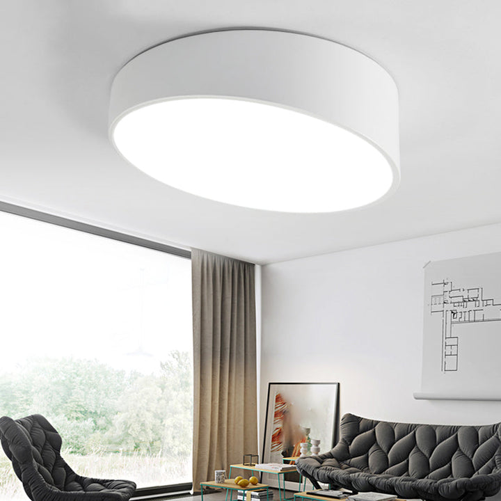 LED Flush Ceiling Light with Stylish Nordic Design and Acrylic Shade ...